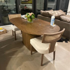 AllModern Iris Oval Dining Table & Reviews | Wayfair